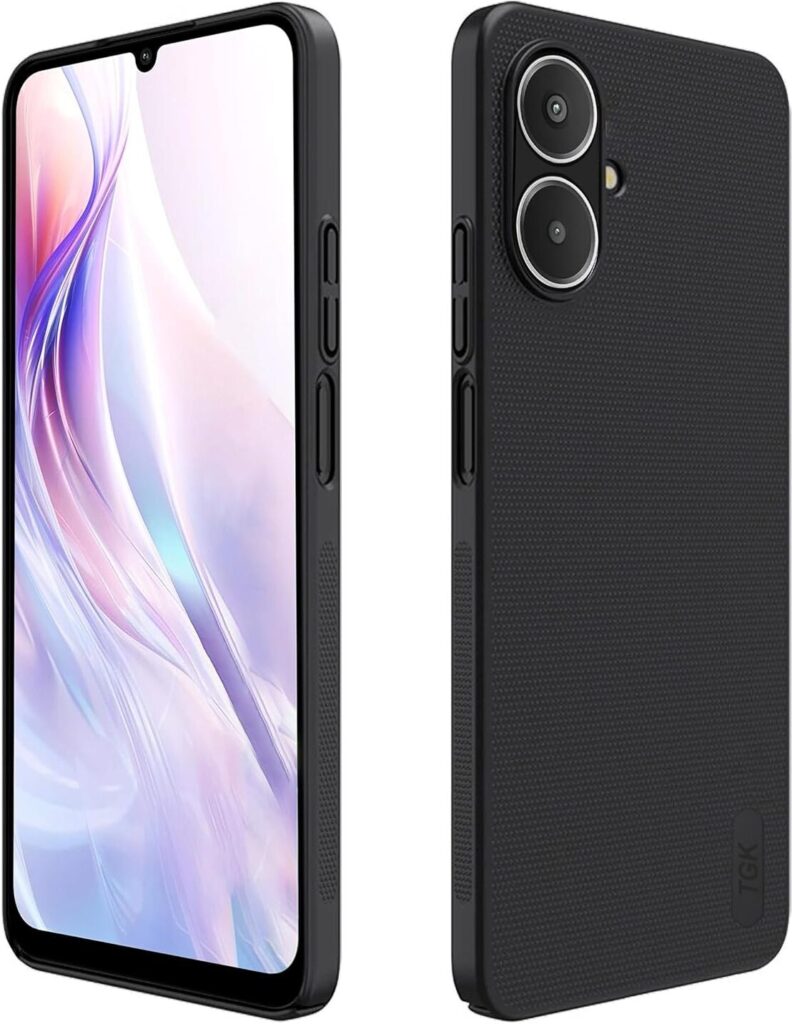 TGK Back Cover for Redmi 13C 5G (Black, Dual Protection, Pack of: 1 ...